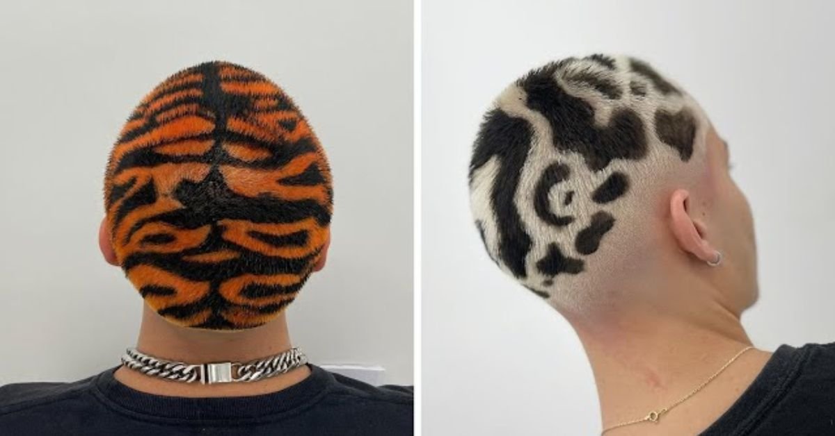 Leopard Print Buzz Cut: Bold Style for Fearless Looks - relentless groom